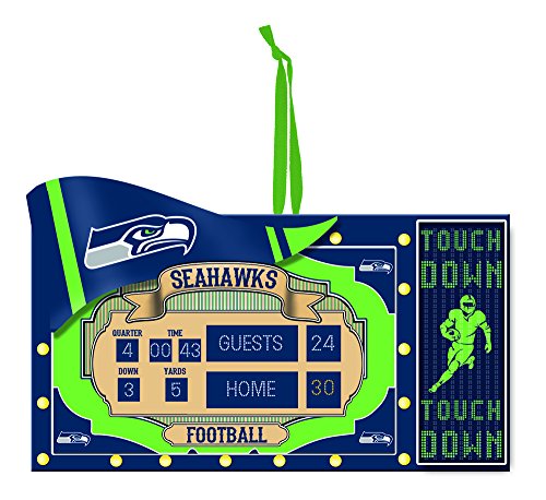 Seattle Seahawks Christmas Tree Ornaments