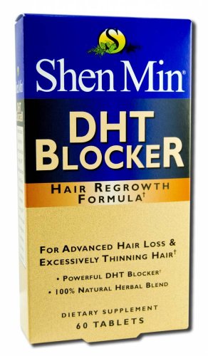 Shen Min Hair Strengthing Formula, DHT Blocker Tablets, 60 Count ...