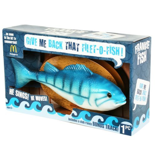 Buy Frankie the Fish wall-able singing McDonald's Filet-O-Fish toy (as ...