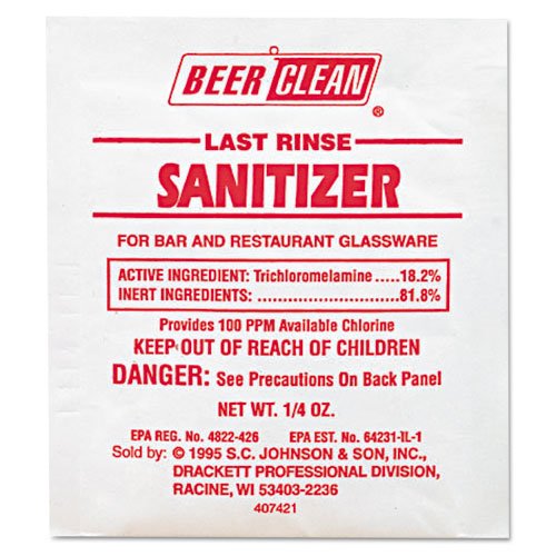 Diversey Beer Clean Last Rinse Glass Cleaner And Sanitizer | Glass-cleaner