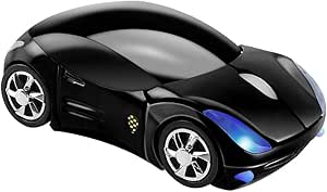 Amazon.com: Usbkingdom 2.4GHz Wireless Mouse Cool 3D Sport Car Shape ...
