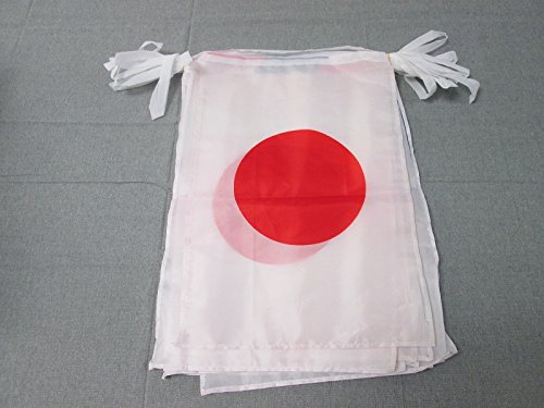 AZ FLAG Japan 12 meters BUNTING Flag 20 flags 18'' x 12'' - Japanese ...