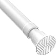 Amazon.com: MEXAU White Tension Curtain Rods18 to36 Inch,Small Curtain ...