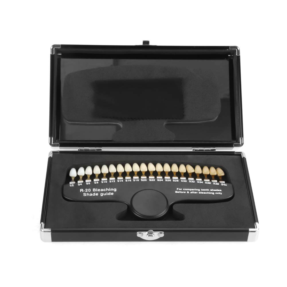 Dental Teeth Shade Guide 20 Colors 3D Professional Whitening Dental ...