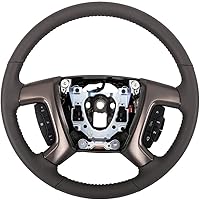 Amazon.com: GM Genuine Parts 22947801 Dark Titanium Steering Wheel ...