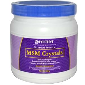 Amazon.com: MSM Crystals 500 Gram.: Health & Personal Care