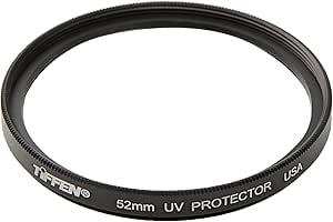 Amazon.com : Tiffen 52UVP 52mm UV Protection Filter : Camera Lens Sky ...