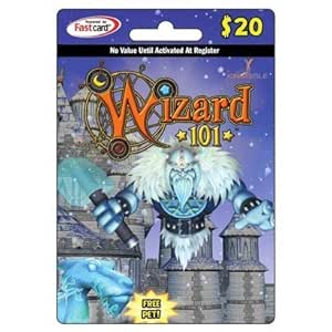Amazon.com: Wizard 101 Prepaid Points $20 Including a Free Pet : Video ...