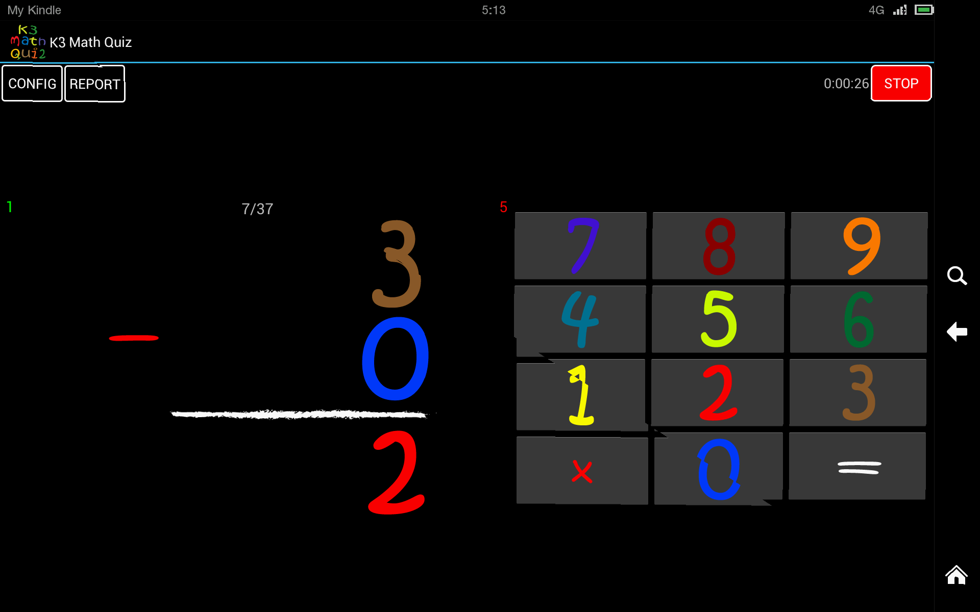 K3 Math Quiz:Amazon.com:Appstore for Android