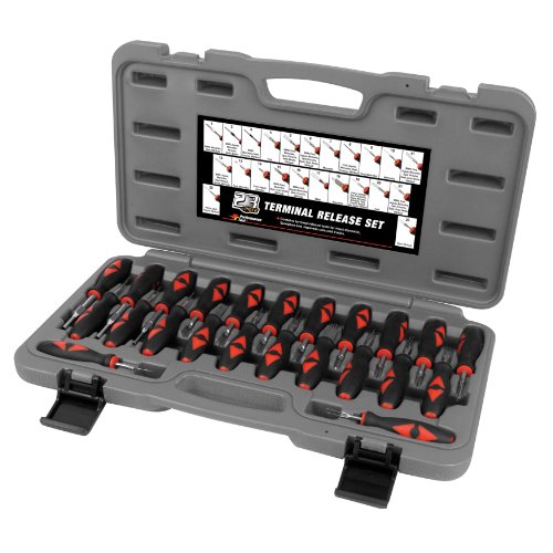 Performance Tool W89732 Terminal Release/Remover Set - 23-Piece Kit for ...