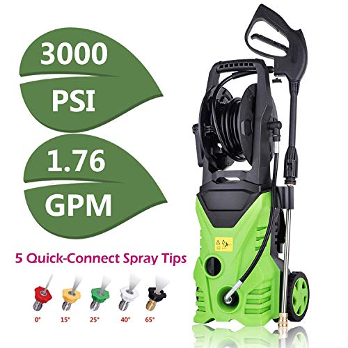 Binxin Pxw3300 Electric Pressure Washer 3000 Psi High Pressure Power ...