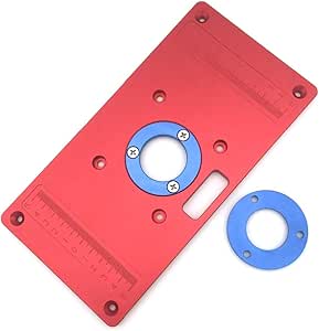 Universal Router Table Insert Plate Aluminium Alloy For DIY Woodworking ...