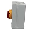Walther Electric KEM340UL Y/R Enclosed Motor Disconnect Switch, 3 Pole ...