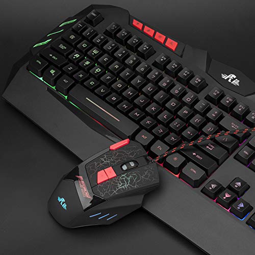 Rii RK900+ Large Size Multiple Mixed Colors Rainbow