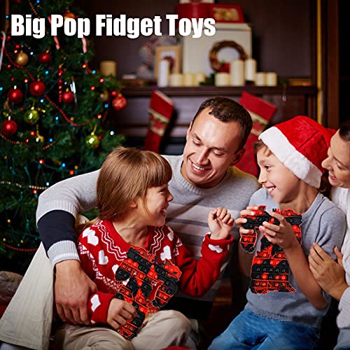 MILESTAR Big Pop Fidget Toy, Big Size Bubble Sensory Popper Toy Pop ...
