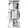 Amazon.com: Nidouillet Rotating Bookshelf, Revolving Bookcase 360 ...