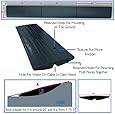 Amazon.com: Pyle Car Driveway Adjustable Curb Ramps - 3 Pack Heavy Duty ...