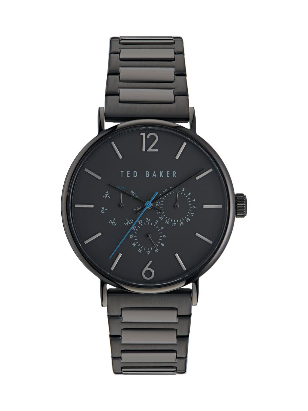 Ted Baker Gents Black Stainless Steel Bracelet Watch (Model ...