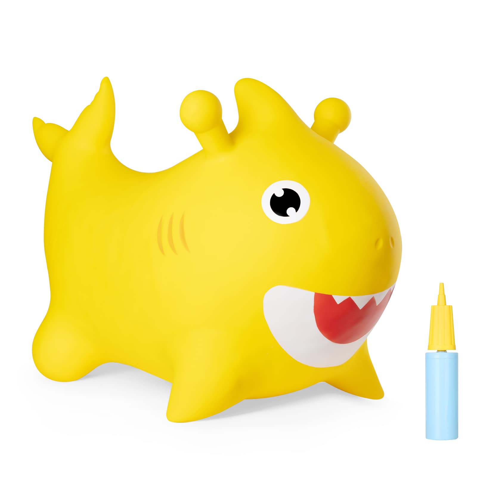 INPANY Baby Shark Toys, Bouncy Horse Hopper, Bouncing Animals for ...