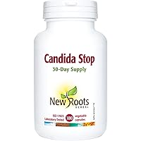 New Roots Herbal - Candida Stop - 180 Capsules - Caprylic Acid Candida ...