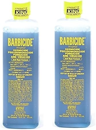 Barbicide Salon Barber Professional Disinfectant Solution 473 ml (2 Pcs ...