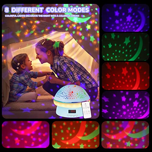 Remote Control and Timer Design Starry Sky Rotating Star Projector ...