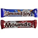 Amazon.com : Almond Joy and Mounds 24 bar Variety Pack (2-Pound 8.3 ...