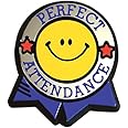 Amazon.com: Perfect Attendance Colorful Economy Pin (Set of 100 ...