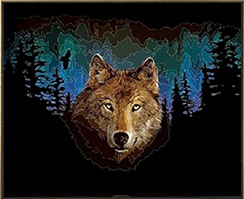 Wolf Paint By Numbers Kits Absolutely Beautiful PBN Kits of Wolves In ...