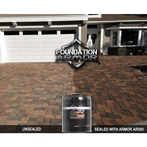 5 GAL Armor AR500 High Gloss Solvent Based Acrylic Concrete Sealer and Paver Sealer | Pricepulse