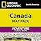 Canada Map Pack: Canada West/ Canada Central/ Canada East: National ...