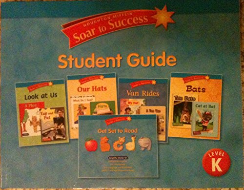 Reading Intervention, Grade K Soar to Success Student Guide: Houghton ...