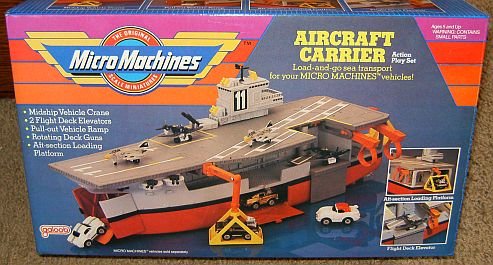 Micro Machines Aircraft Carrier : r/nostalgia