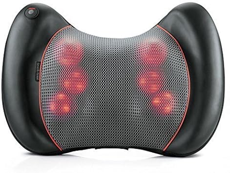 Amazon.com: Brookstone Shiatsu 3D Lumbar Massager with Heat, Connected ...