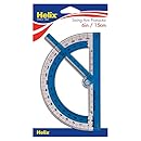 Amazon.com: Helix 180° Shatter Resistant Swing Arm Protractor 6" / 15cm ...