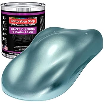 Amazon.com: Restoration Shop - Gallon ONLY - FROST BLUE METALLIC ...