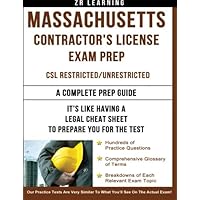 Massachusetts Contractor's License Exam Prep: Learning, ZR ...