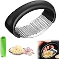 Amazon.com: Garlic Press Rocker, Portable Manual Stainless Steel Garlic ...