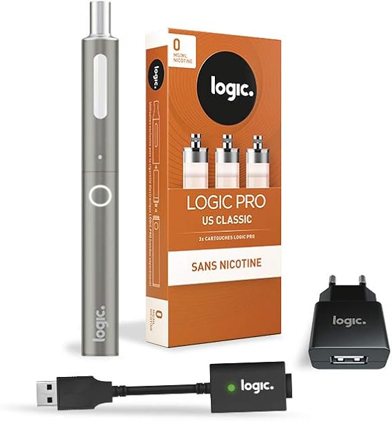 Logic Pro - Complet Kit : Cigarette électronique Logic Acier + 3 ...