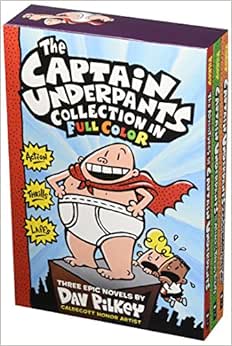 CAPTAIN UNDERPANTS COLOR COLLECTION: Pilkey, Dav: Amazon.com.au: Books