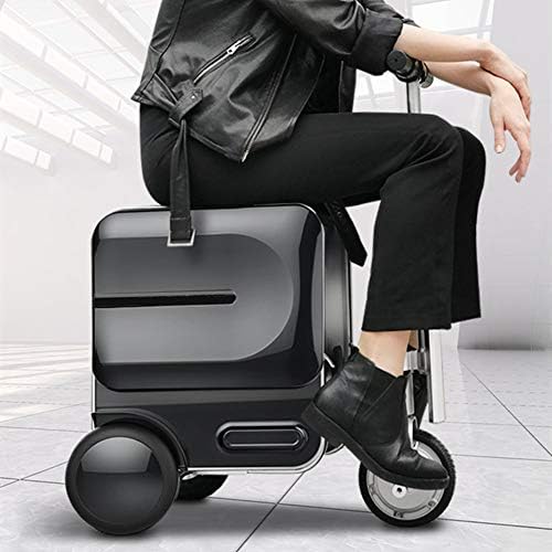 ZZYYZZ Flight Attendant Electric Riding Box, Travel Suitcase, Luggage ...