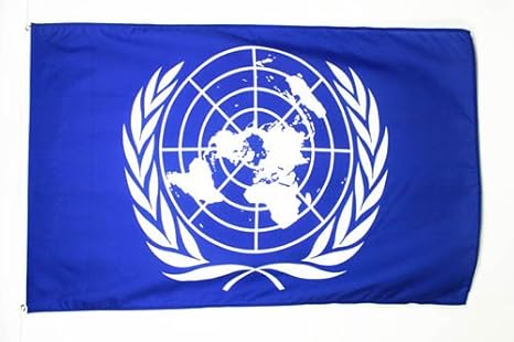 AZ FLAG Flagge VEREINTE Nationen UNO 90x60cm - United Nations Fahne 60 ...