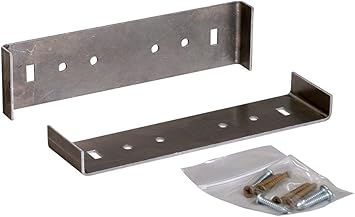 Rust-Free Mailbox Mounting Bracket, Aluminum, Large (fits 21” L x 8” W ...