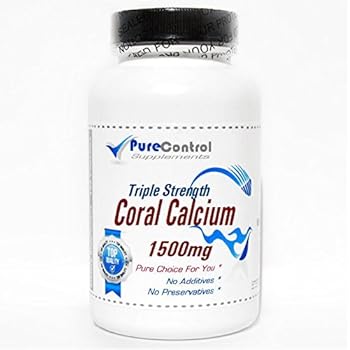 Amazon.com: Triple Strength Coral Calcium 1500mg // 200 Capsules ...