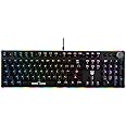Amazon.com: KOLMAX HUNTER Mechanical Gaming Keyboard RGB LED Backlit ...