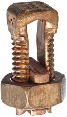 Burndy KS17-3 Servit Split-Bolt, 8 Str. - 6 Sol. Copper Run and Tap ...