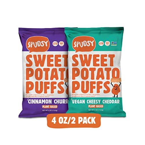 Spudsy Sweet Potato Puffs | Vegan, Gluten Free Snacks | Plant-Based ...