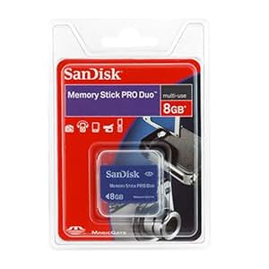 Amazon.com: SanDisk 8GB Memory Stick PRO Duo Memory Card for Sony ...