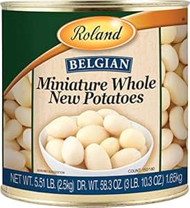 Amazon.com : Roland Miniature Whole New Potatoes, 2.5kg (Pack of 2 ...