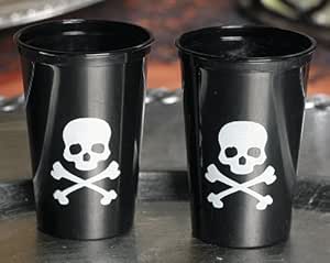 Amazon.com: Pirate Shot Glasses (50 Plastic Shots) : Home & Kitchen